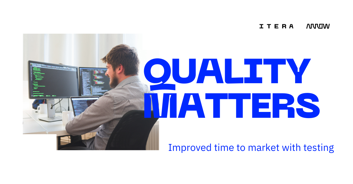Quality matters: Improved time to market with testing